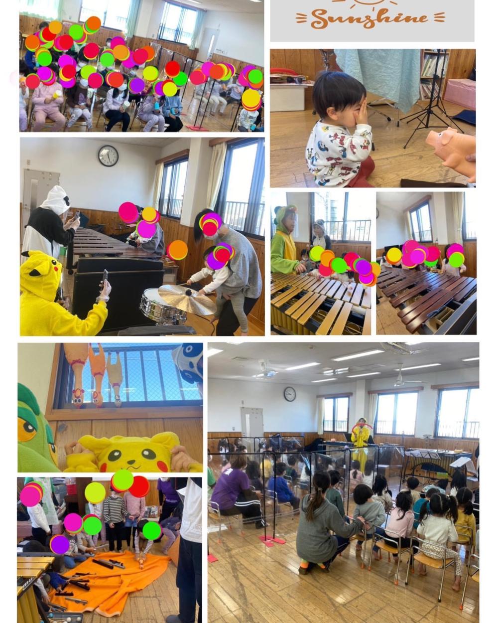 2023年2月23日@妙典保育園 | 活動紹介 | NPO法人 打楽器コンサートグループ・あしあと | 大田区区民活動情報サイト オーちゃんネット