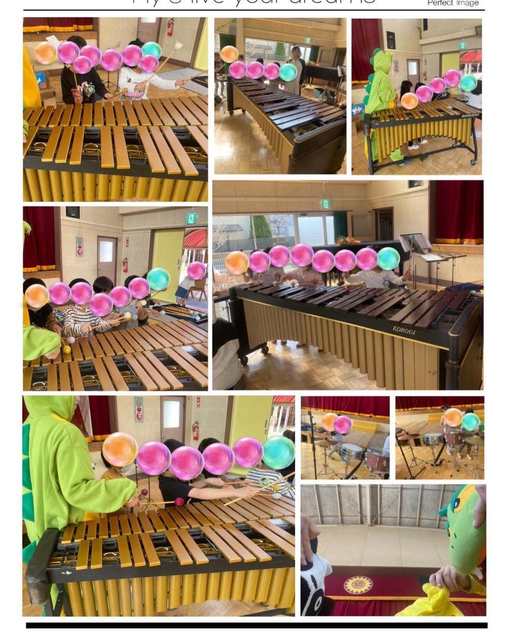 2023年3月11日@所沢ひまわり幼稚園 | 活動紹介 | NPO法人 打楽器コンサートグループ・あしあと | 大田区区民活動情報サイト オーちゃんネット